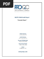 Sample IQA Report | PDF | Audit | Iso 9000