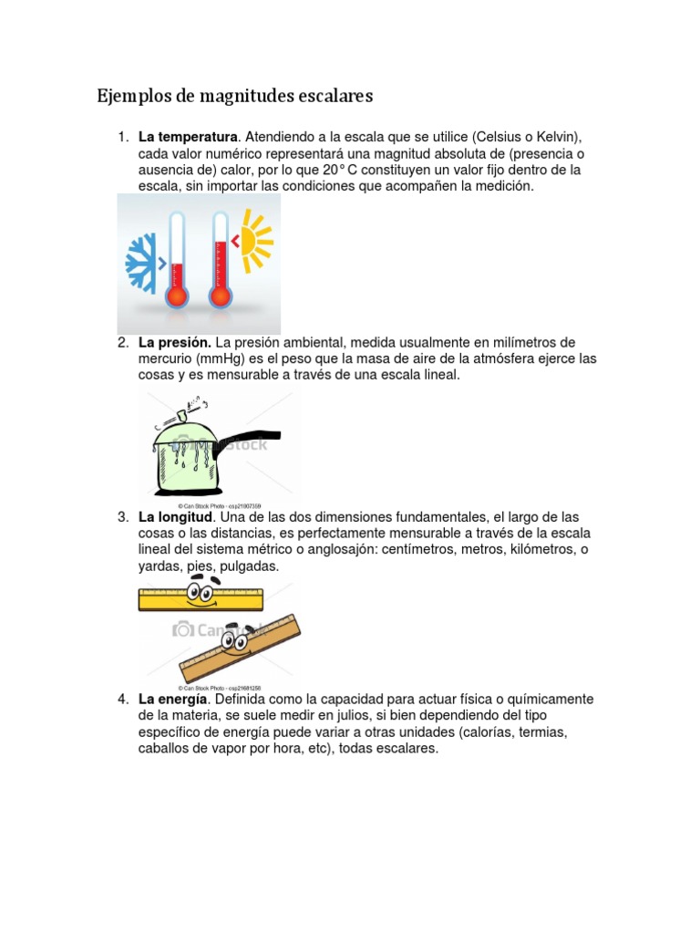 Ejemplos de Magnitudes Escalares y Vectoriales | Vector Euclidiano | Fuerza