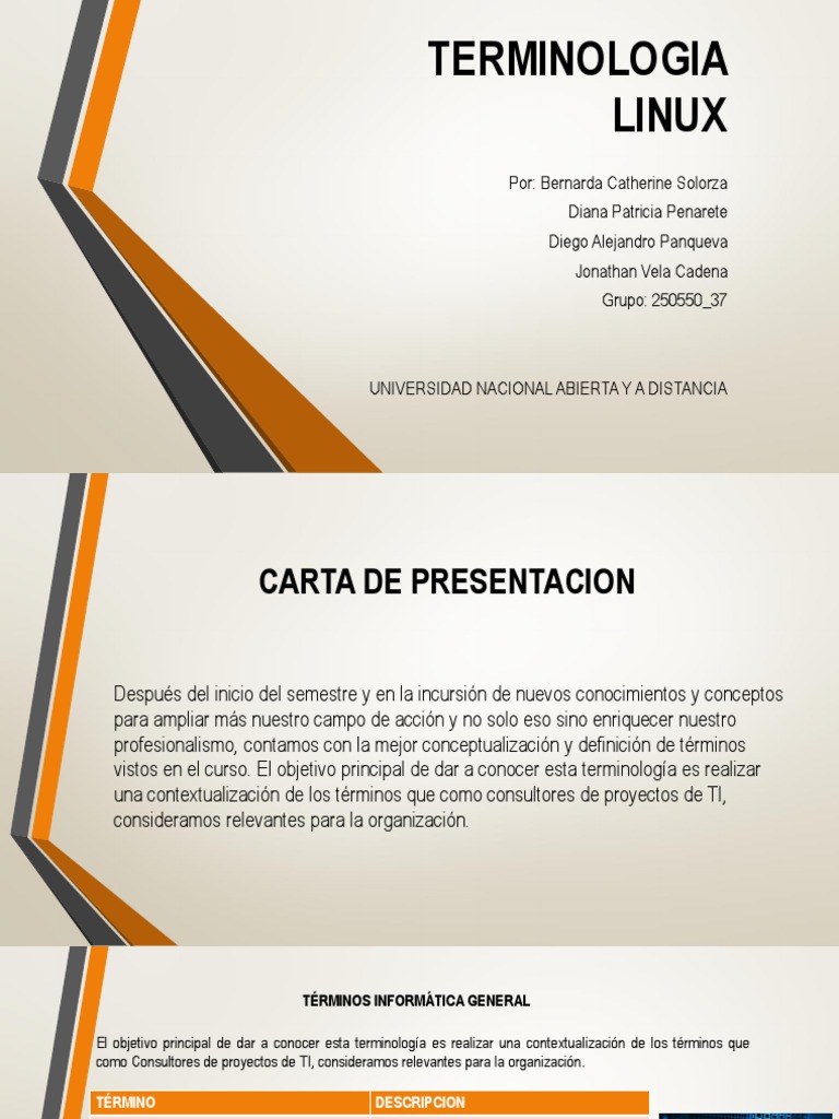 Linux Presentacion | PDF | Software libre | Red mundial