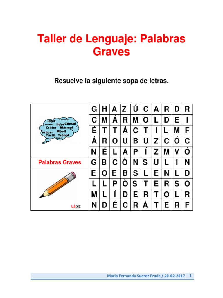 Sopa de Letras-Mafe | PDF