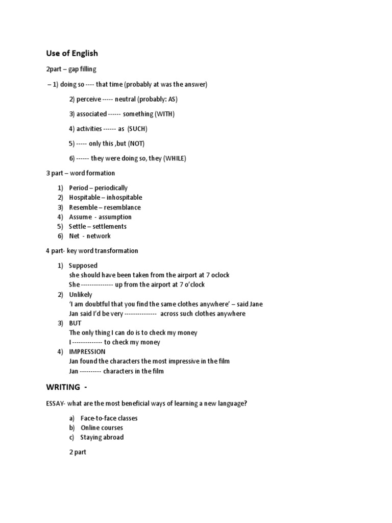 Use of English | PDF | Educational Technology | Cognition