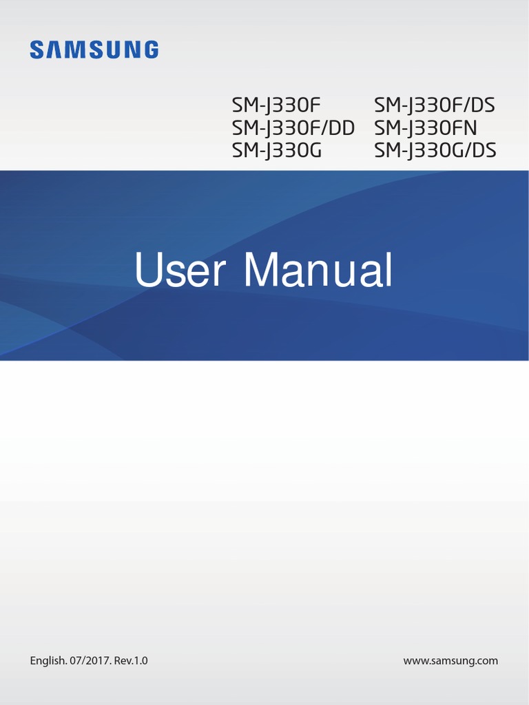 Samsung Galaxy J3 2017 User Guide | PDF | Subscriber Identity Module ...