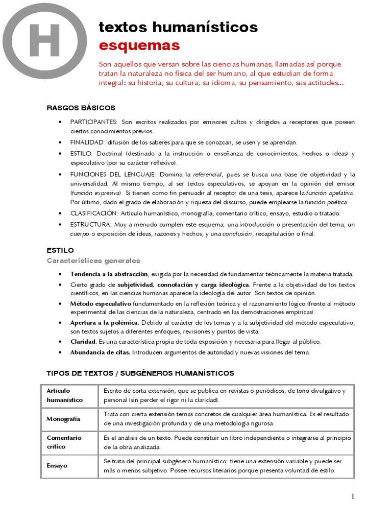 Textos Humanisticos | PDF | Science | Ensayos