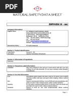 Grease MSDS | PDF | Chemical Substances | Materials