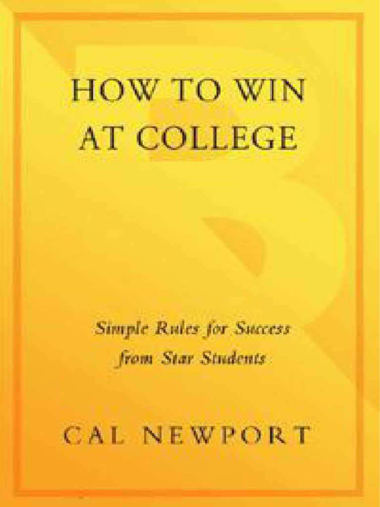 How To Win at College Newport PDF | PDF