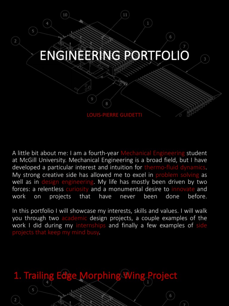 Guidetti Engineering Portfolio | PDF | Engineering | Lift (Force)