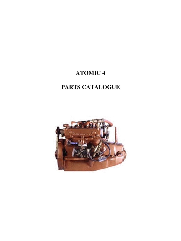 Atomic 4 Parts List | PDF | Distributor | Ignition System