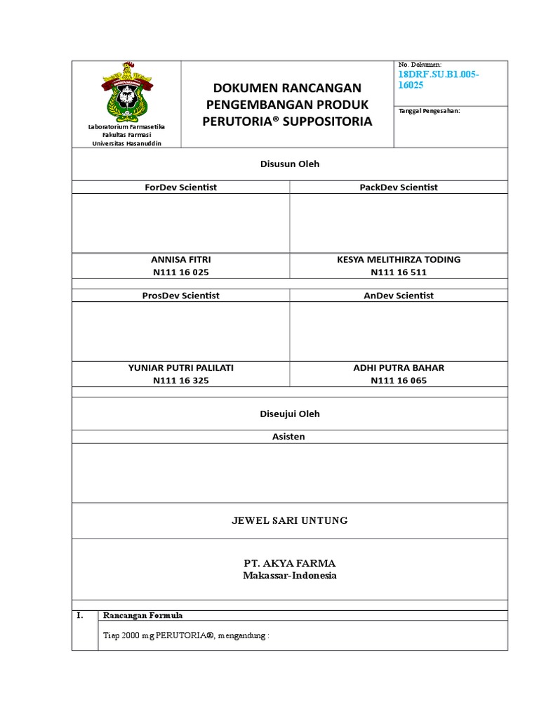 Dokumen SUPPO | PDF