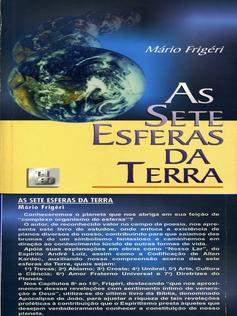 As 7 Esferas Da Terra MÁRIO FRIGÉRI | PDF | Espiritismo | Terra
