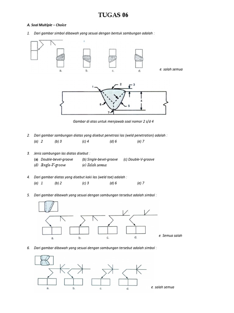 Tugas 06 Welding | PDF