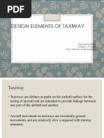 Taxiway and Taxilane Design Standards | PDF | Runway | Airport