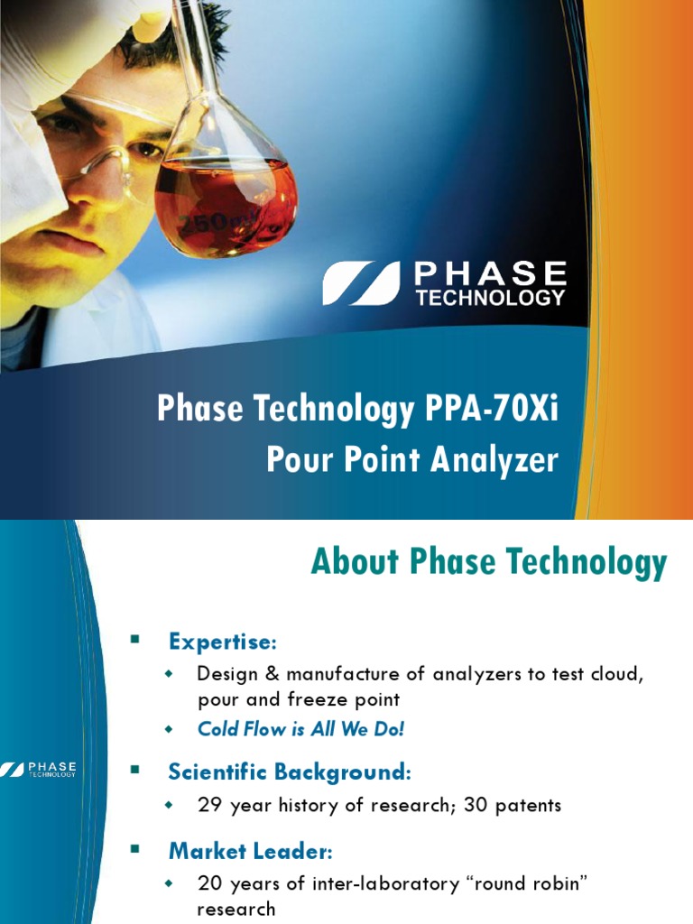 Phase Technology 70xi Pour Point Analyzer | PDF | Computing | Computing ...