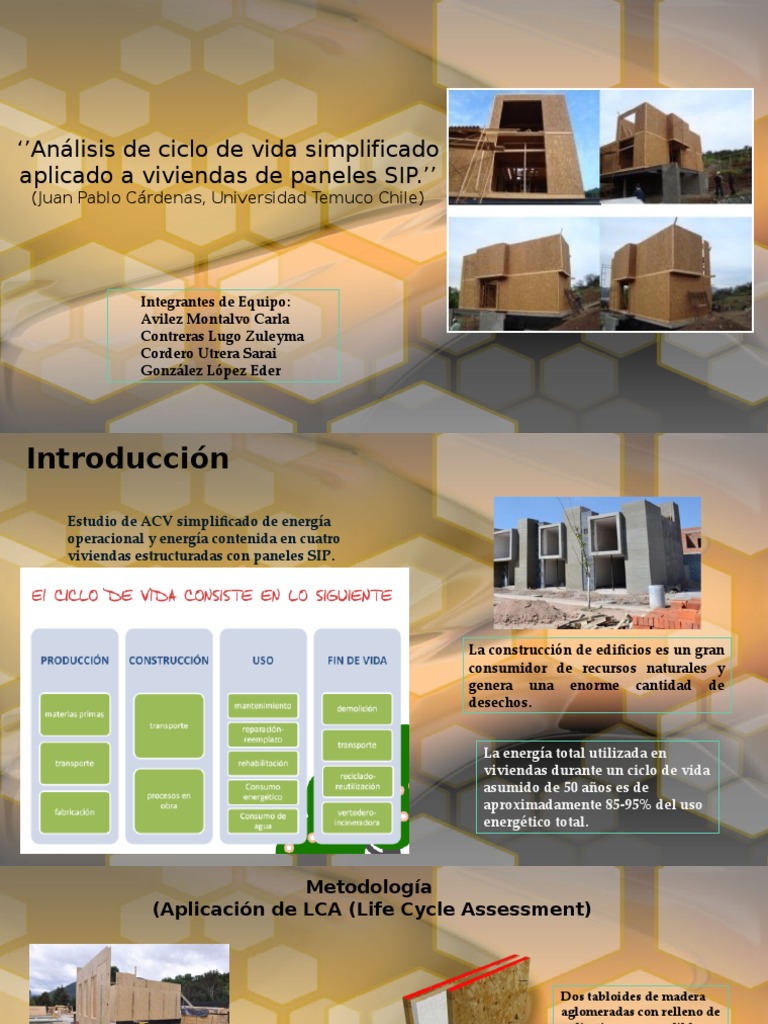 Análisis De Ciclo De Vida Simplificado Aplicado A Pdf Edificio