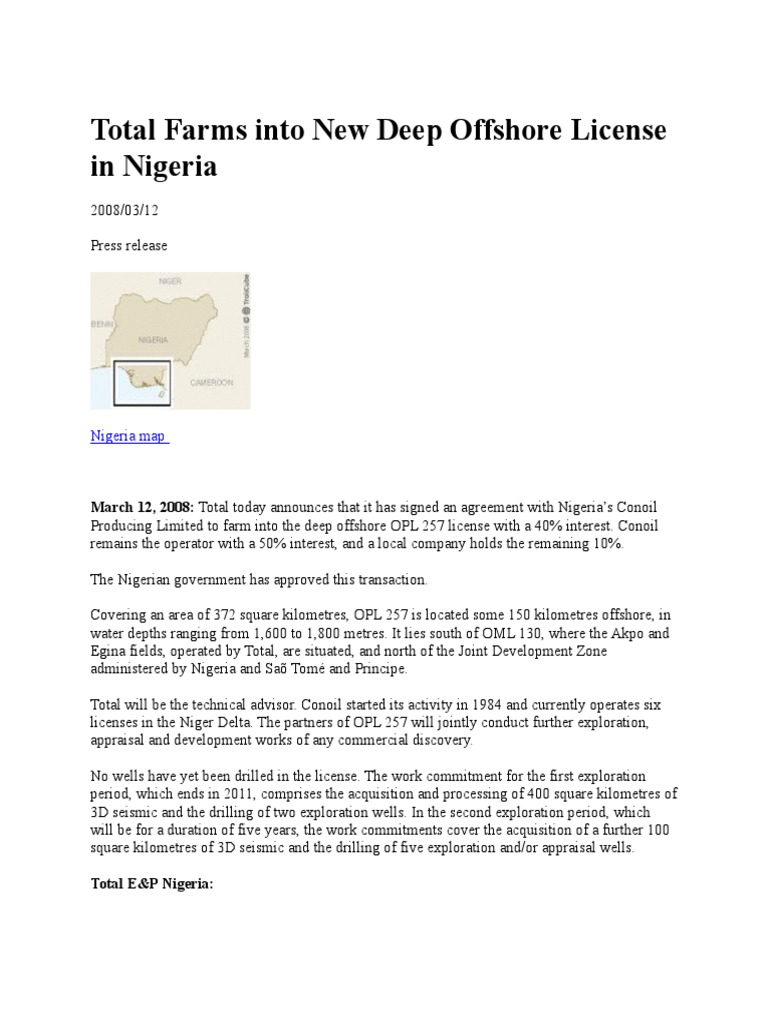 Odudu | PDF | Nigeria | Petroleum Industry