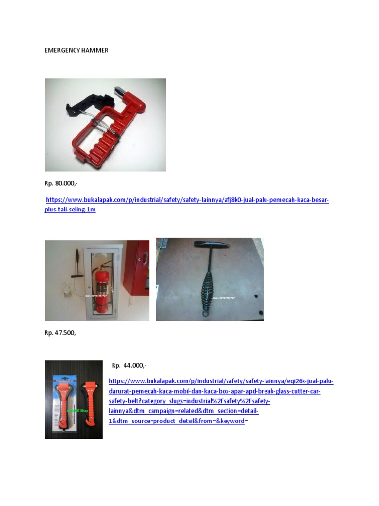 Emergency Hammer | PDF