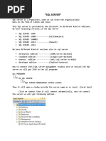 Kud Venkat SQL Server Notes | PDF | Database Transaction | Microsoft ...