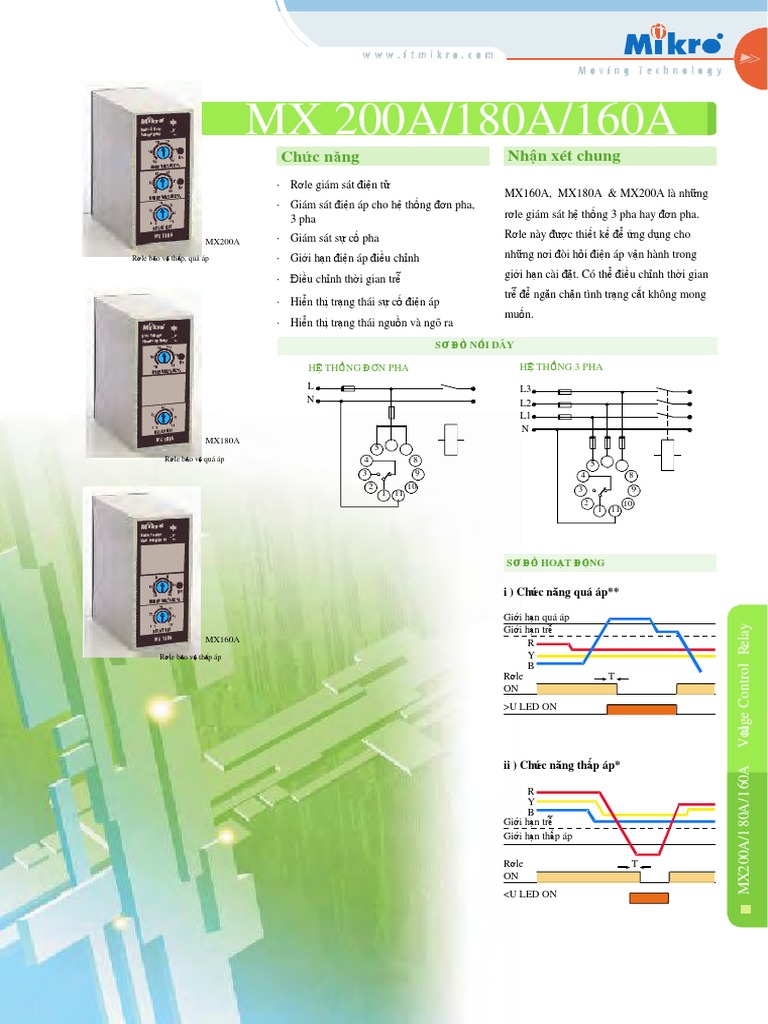 Mx200a Catalogue VN PDF | PDF