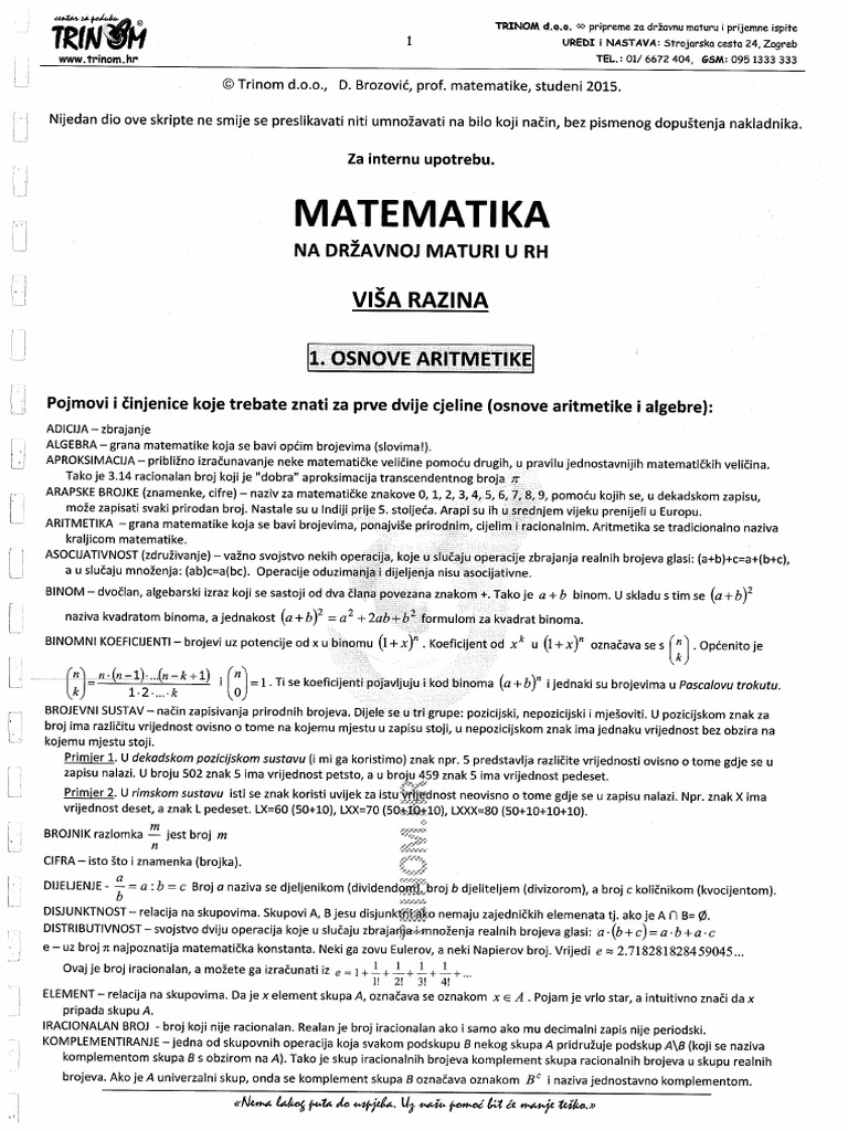 6 Matematika | PDF