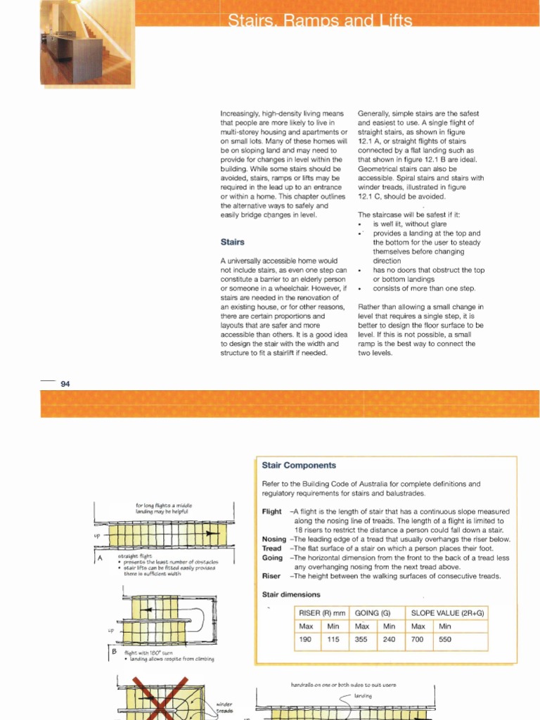 Australian Staircase Design Standards | PDF | Stairs | Transport ...