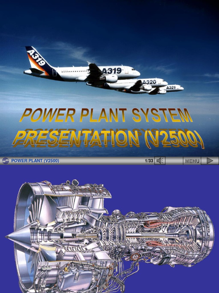 Power Plant (V2500) | Turbine | Engines