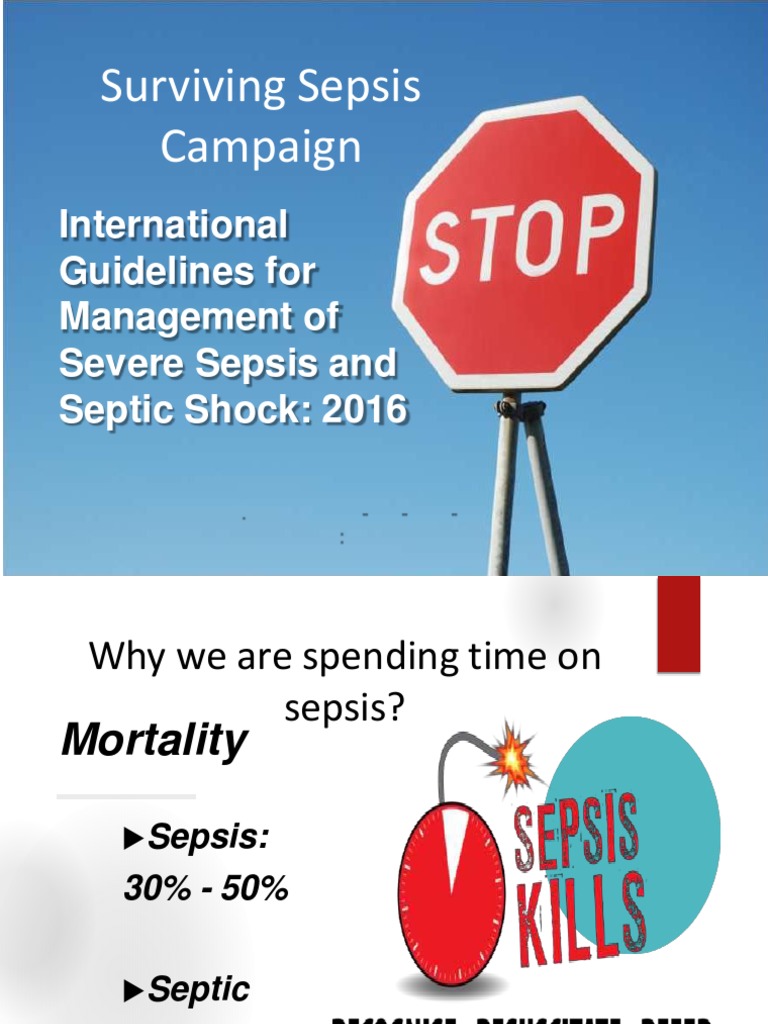 Surviving Sepsis Campaign: International Guidelines For Management of ...