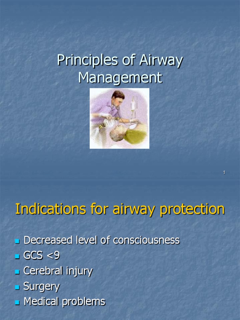 Principles of Airway Management | PDF
