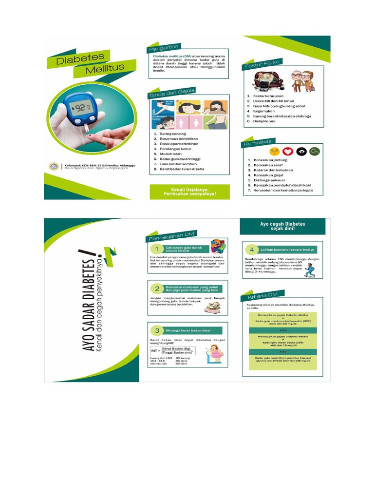 Pamflet Diabetes | PDF