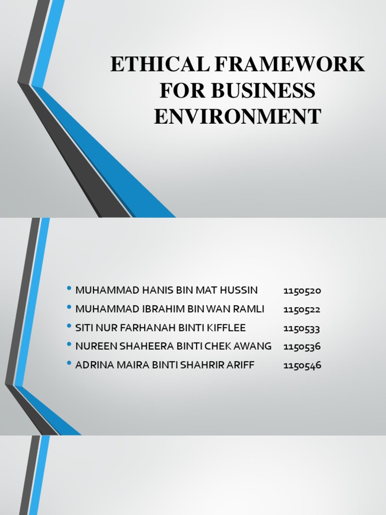 Ethical Framework | PDF | Morality | Science