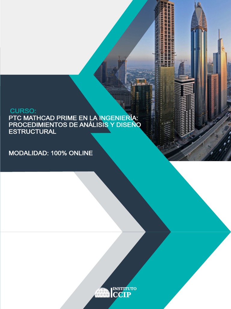 Ccip - Brochure Mathcad Prime 4.0 | PDF | Análisis estructural | Diseño