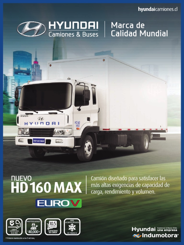 Ficha Hd160 Max | PDF | Tecnología del motor | Máquinas