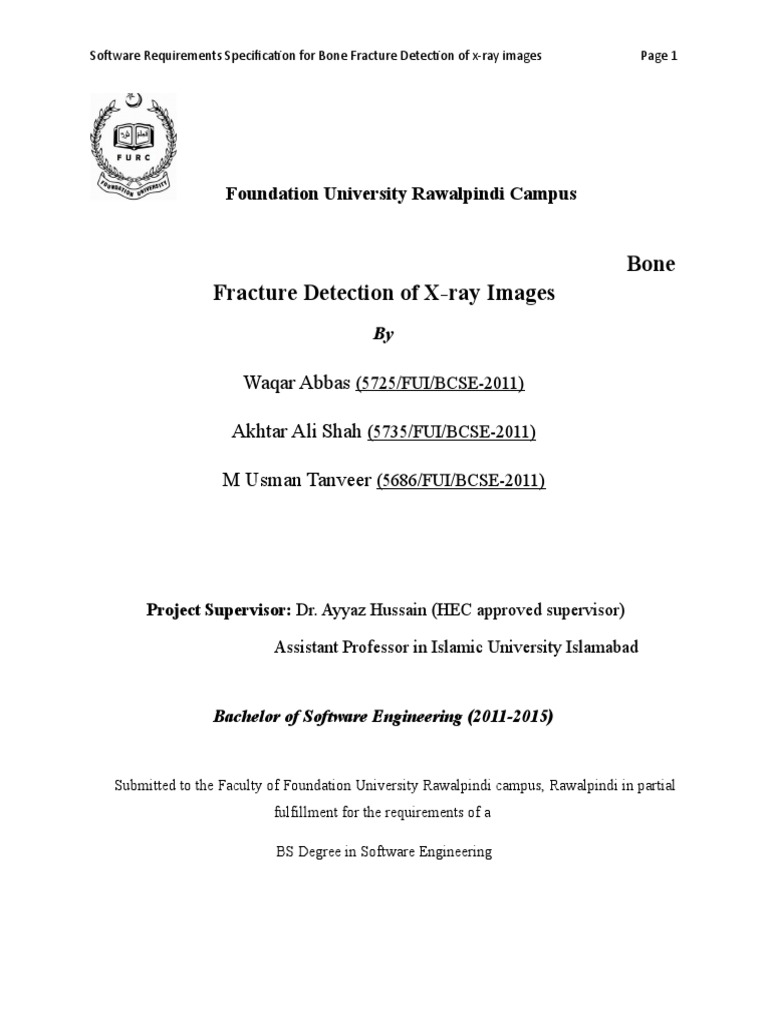 Bone Fracture Detection | PDF | Image Segmentation | Specification ...
