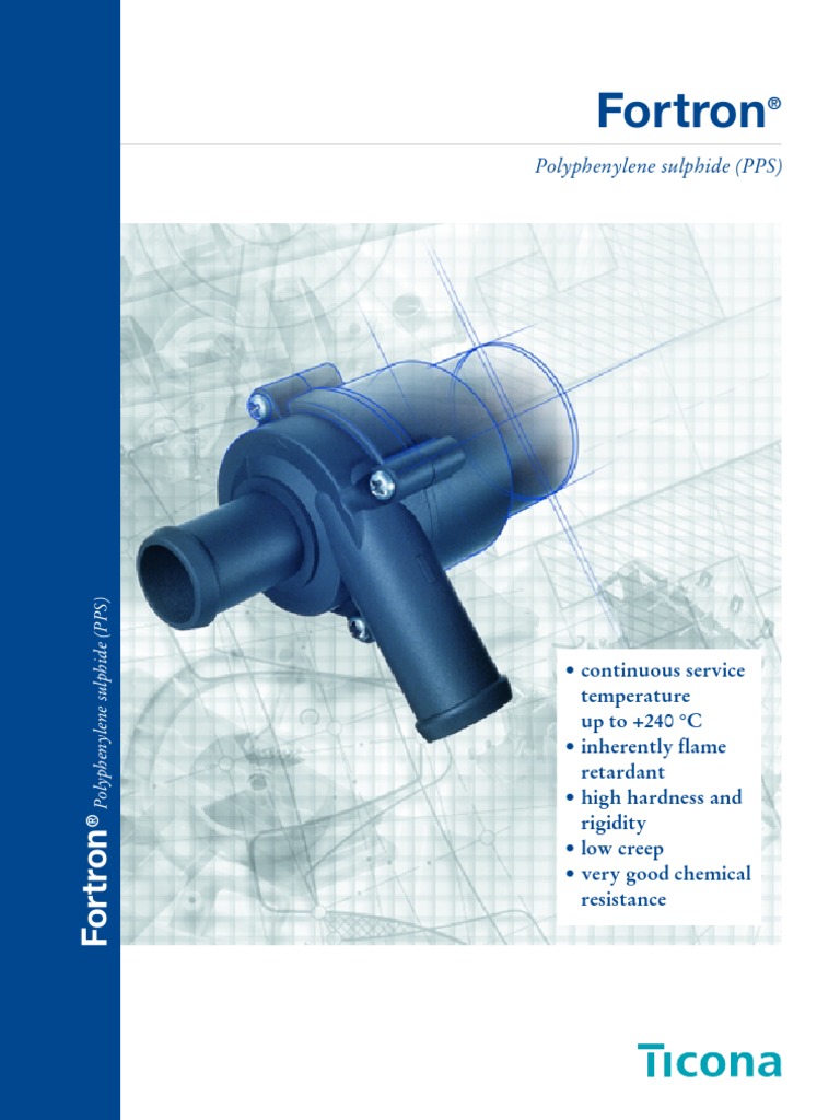 Fortron PPS PDF | PDF | Creep (Deformation) | Strength Of Materials