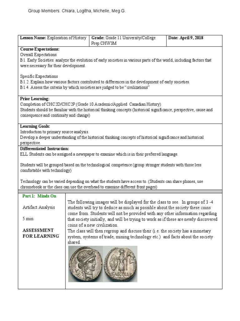 Tech Lesson Plan | PDF | Educational Assessment | Differentiated ...