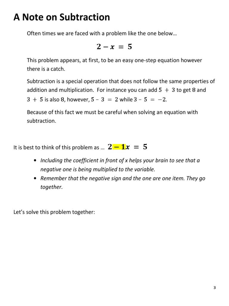 Multi Step Notes | Download Free PDF | Equations | Multiplication