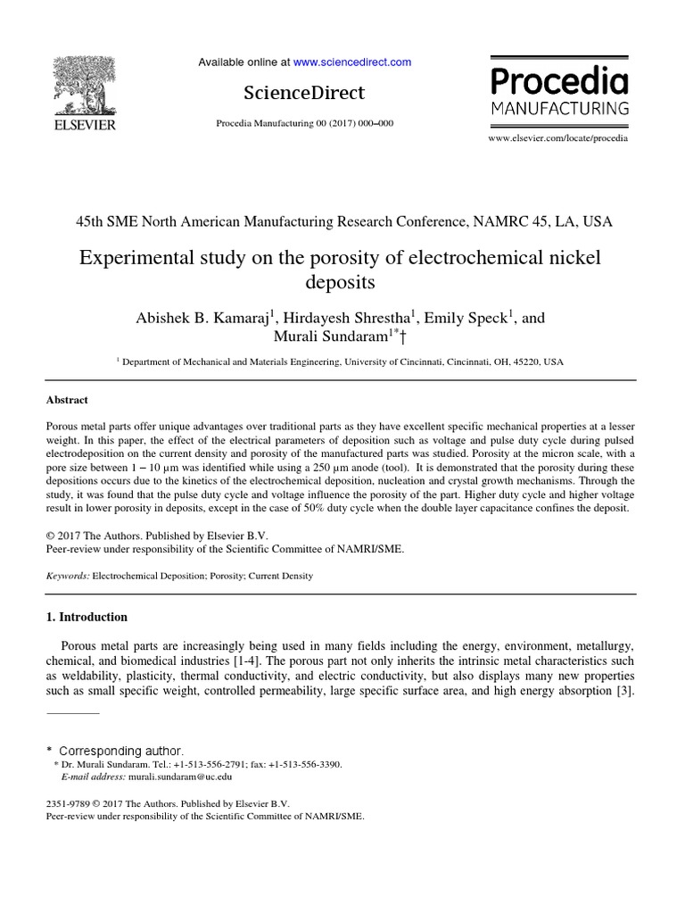 Paper 110 | PDF | Porosity | Scanning Electron Microscope
