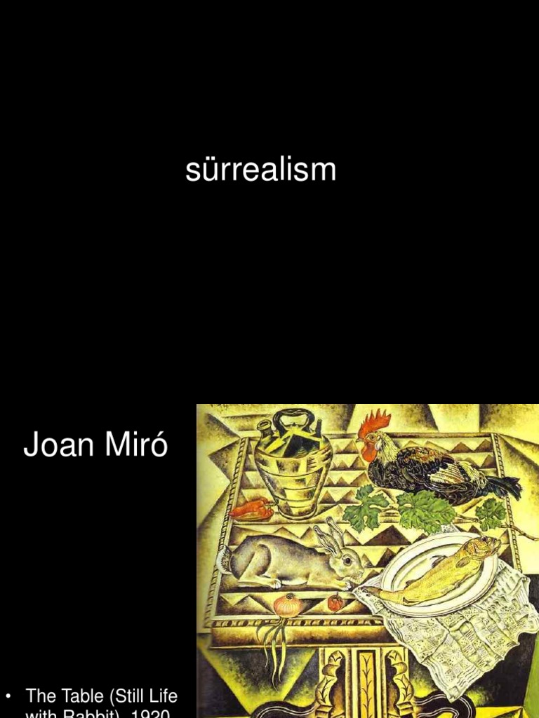 Sürrealism | PDF | Salvador Dalí | Art Movements