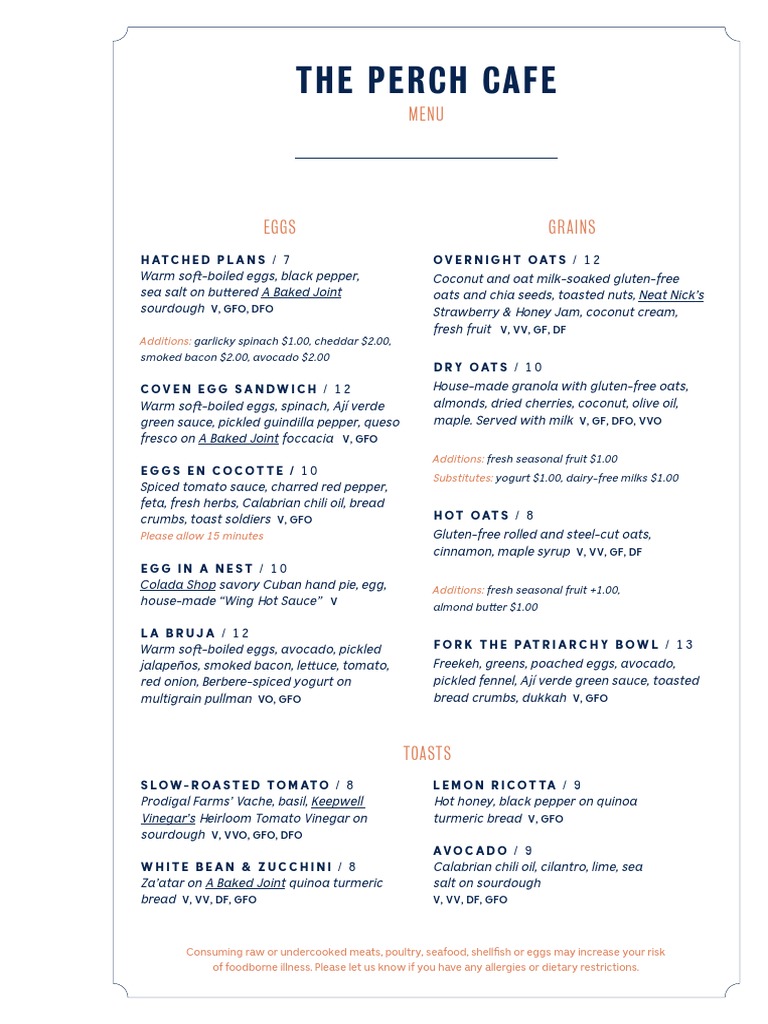 Wing Perch Menu Dc Final (2) | Pickling | Yogurt