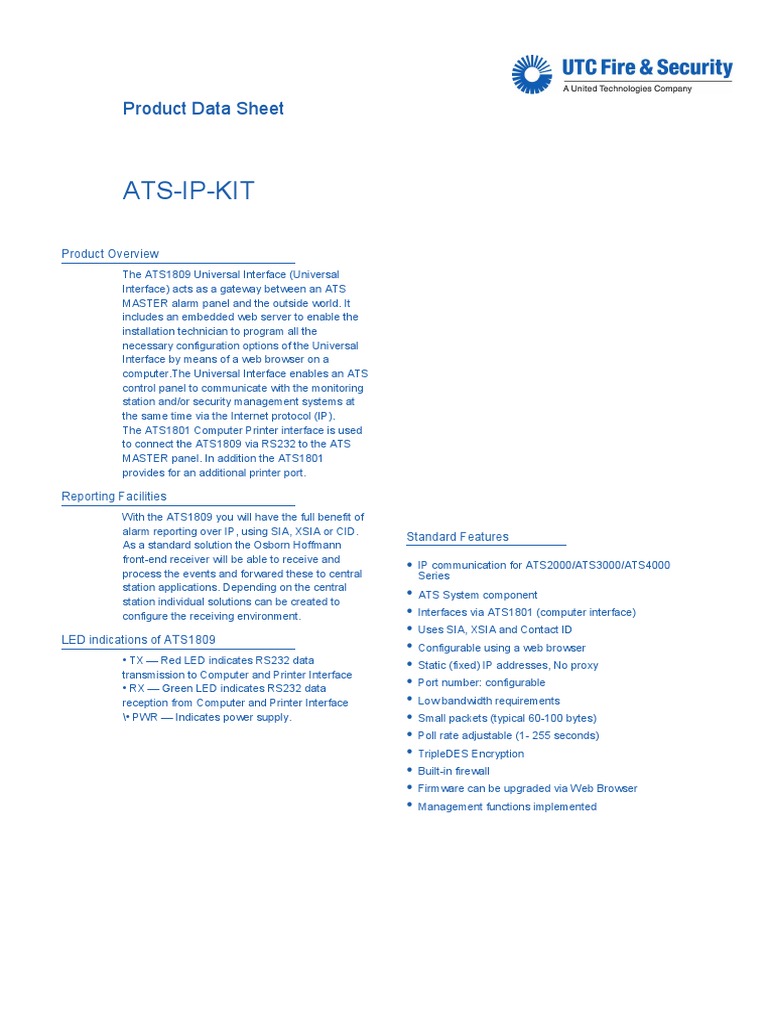 Ats-Ip-Kit A 1 | PDF | Transmission Control Protocol | Internet Protocols