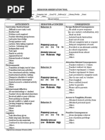 Abc Data Collection Sheet | PDF | Behavioural Sciences | Psychology