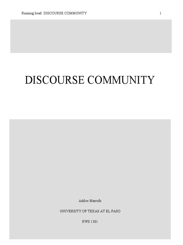 Discourse | PDF | Discourse | Linguistics