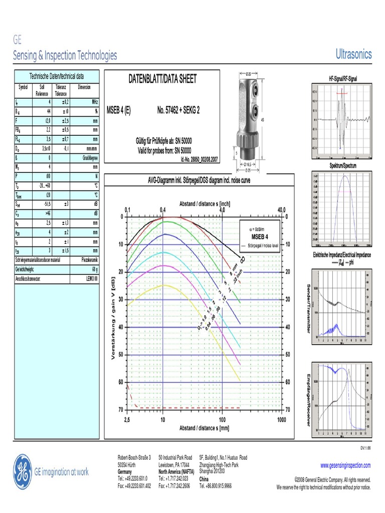Data Sheet Mseb4 | Wireless | Applied And Interdisciplinary Physics