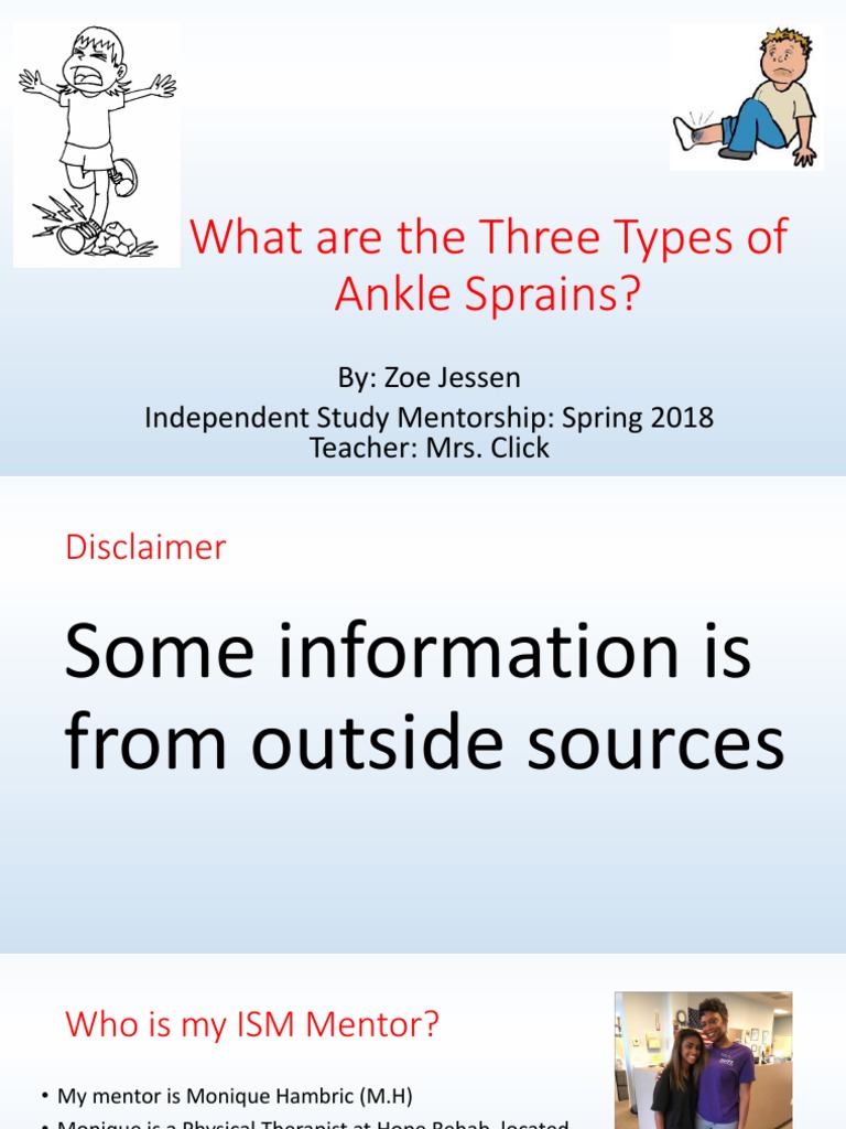 What Are The Three Types of Ankle Sprains | PDF | Ankle ...
