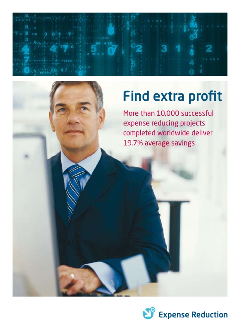 Expense Reduction Analysts (En) | PDF | Supply Chain | Information ...