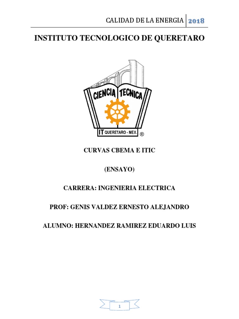 Curvas CBEMA | PDF | Energia electrica | voltaje