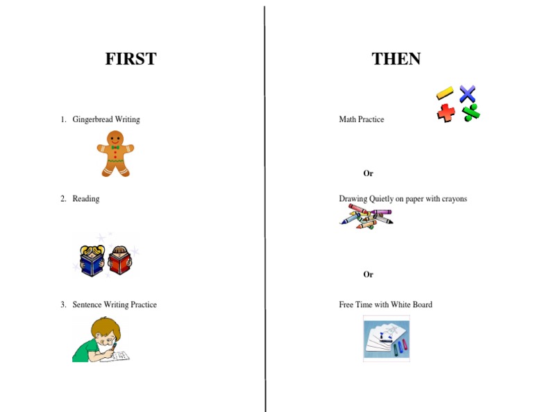 First Then | PDF