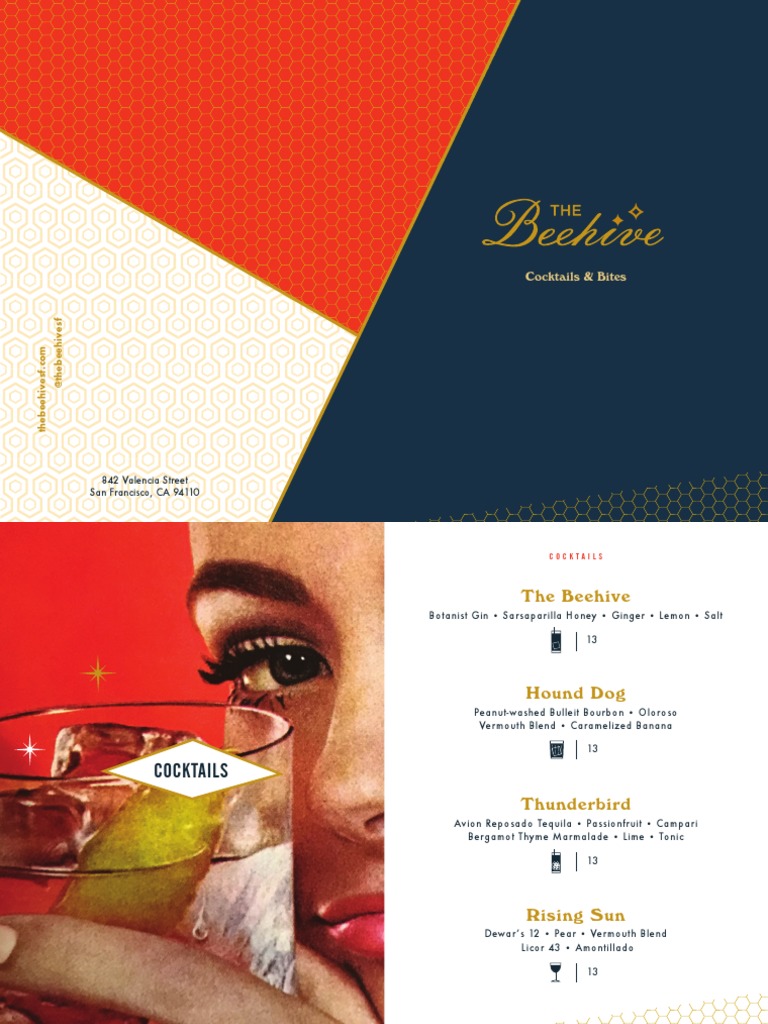 The Beehive Menu | PDF