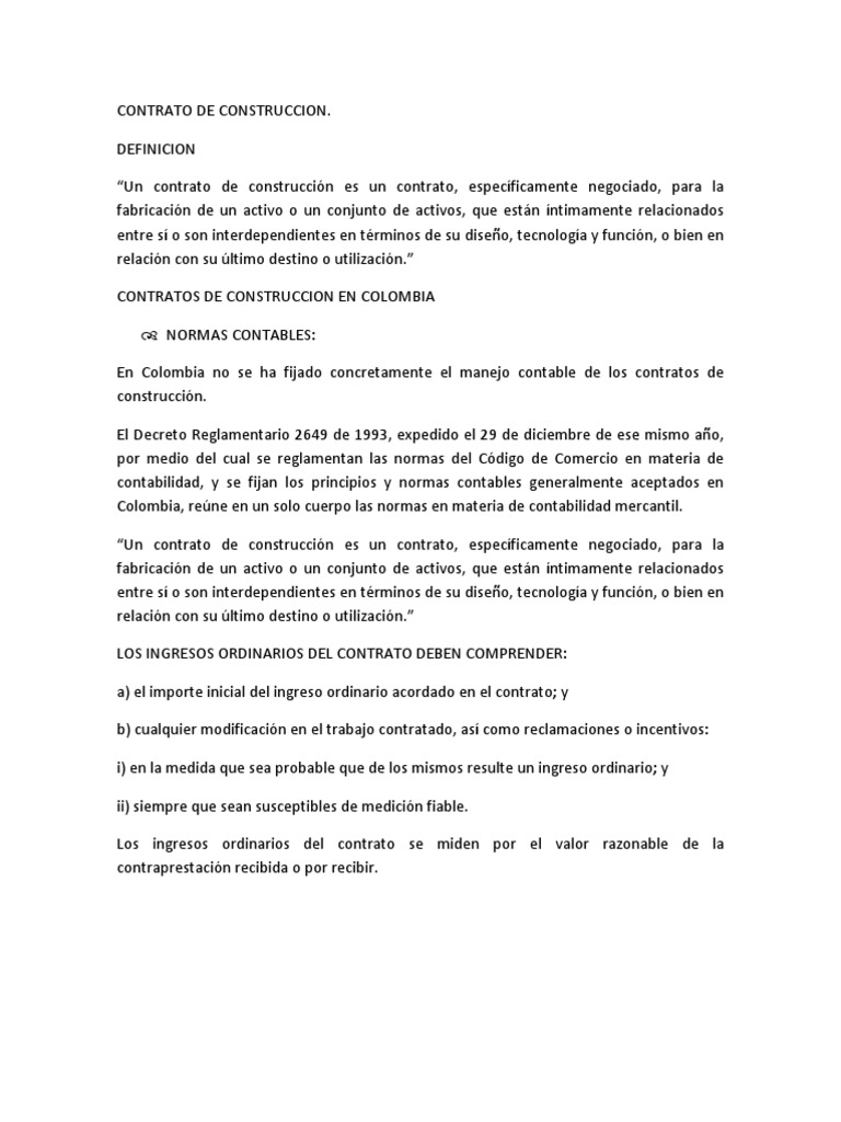 Contrato de Construccion Word | PDF | Contabilidad | Arquitecto