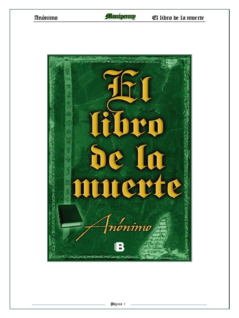 Anonimo - El Libro de La Muerte PDF | PDF