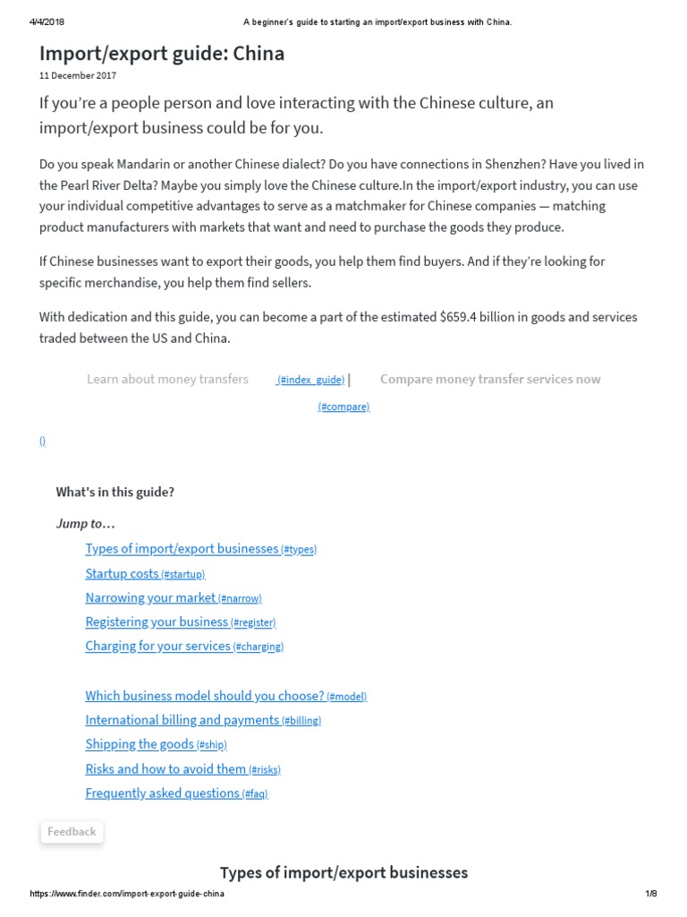 Start Your China Trade Business | PDF | Exports | Cargo