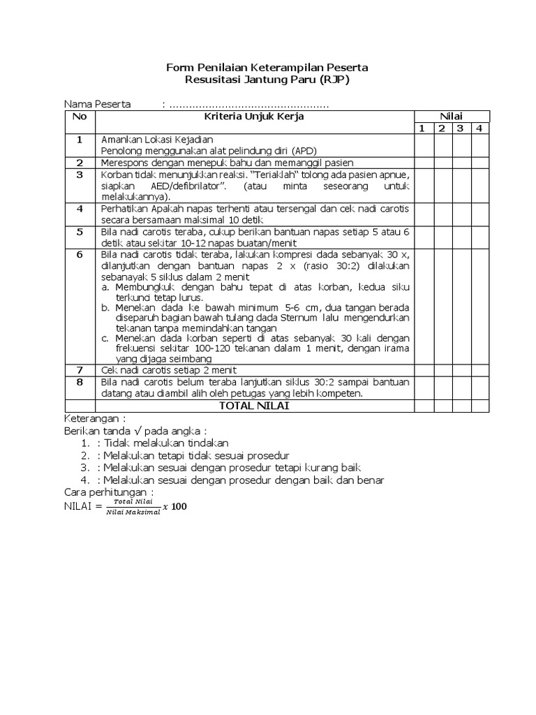 Checklist BHD | PDF